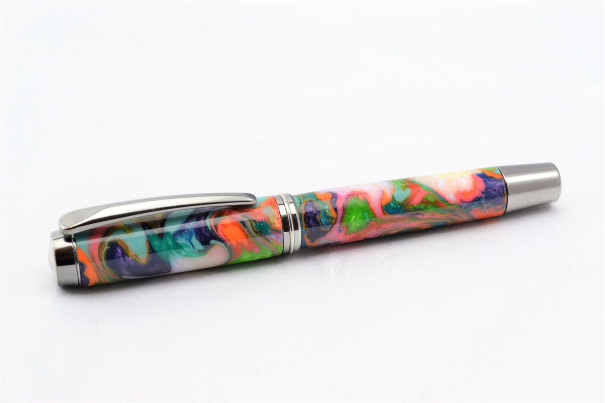 Tropical Ten Color Pour Pen Blank – The Pensmiths