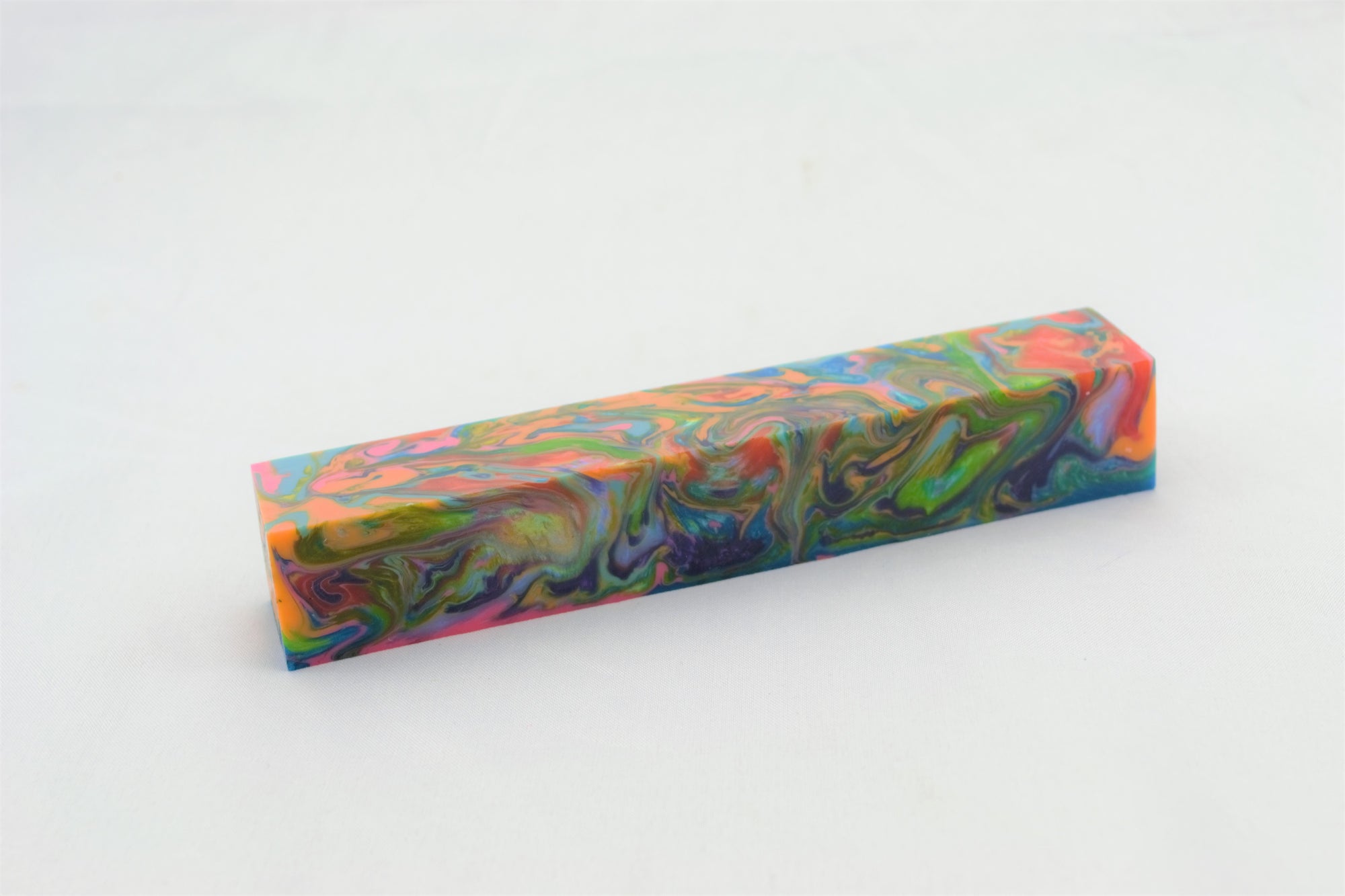 Tropical Ten Color Pour Pen Blank – The Pensmiths